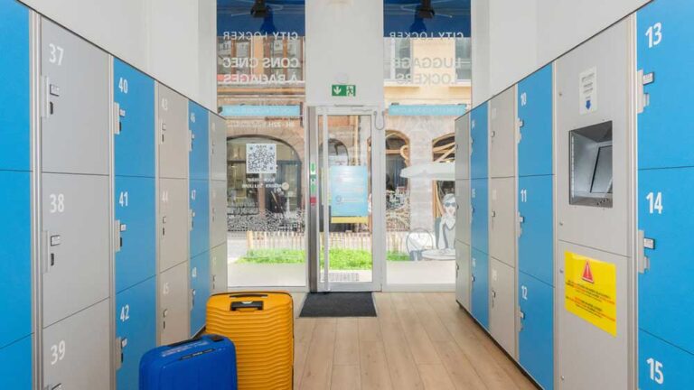 Lockers para guardar tu maleta en París - Loca Suelta en París